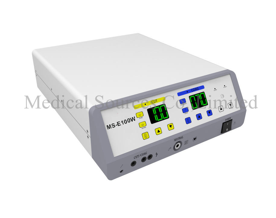 (MS-E100W) LCD Display High Frequency Smart Esu Electrosurgical ...