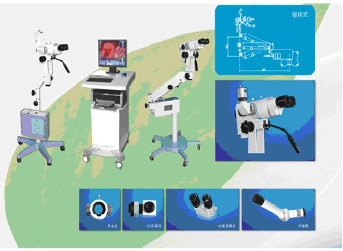 (MS-100) Gynecologic Microscope Endoscope Colposcope Operation Surgery ...
